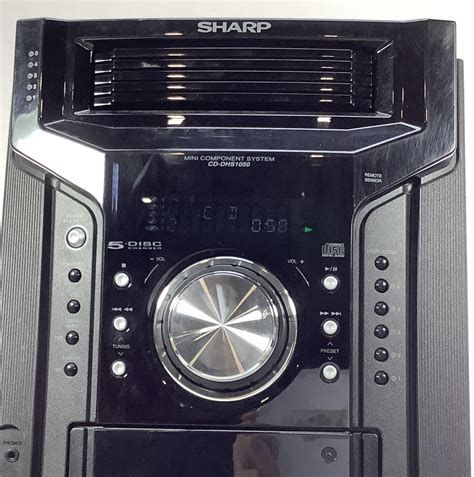 Lot Sharp Stereo System With Remote And Subwoofer