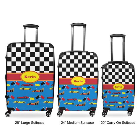Racing Car Suitcase 20 Carry On Personalized Youcustomizeit
