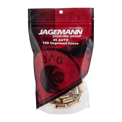 Jagemann Brass 260 Rem 100bag Lohman Arms