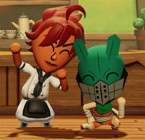 Made A Deku Mii In Miitopia Rbokunoheroacademia