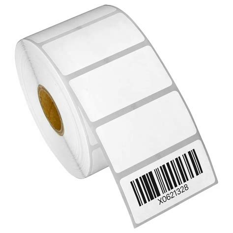 White Plain Barcode Label Roll At Rs 0 15 Per Pcs In Ramtek Id