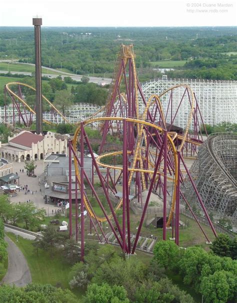 Raging Bull Six Flags Great America Gurnee Illinois Usa Great