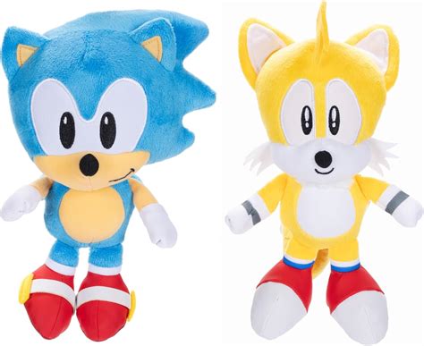 Sonic And Tails 9 Plush Duo Adorable Collectible Set Gearmusthave