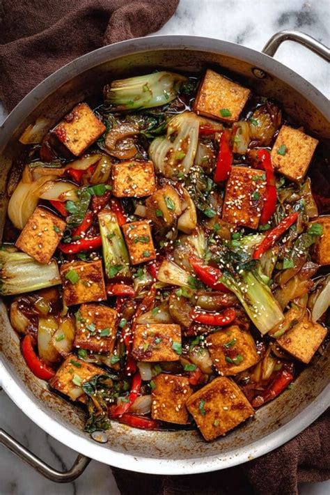 Tofu Stir Fry Delicious Quick Healthy Dinner Idea