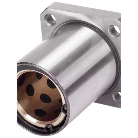 Square Flange Linear Graphite Copper Sleeve Bearing Bushing L8 10 12 16