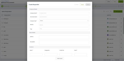 Creating Requests From Templates Home