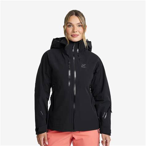 Cyclone 3l Shell Jacket Women Black Revolutionrace