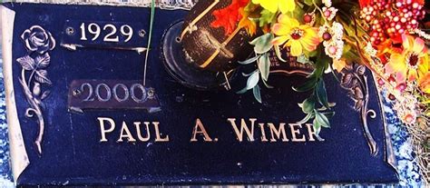 Paul Alexander Wimer 1929 2000 Find A Grave Memorial