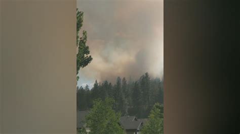 Brush Fire Burning Near Government Way In North Spokane