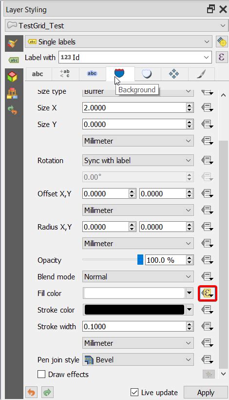 rule based coloured background for labeling in qgis geographic