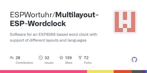 Commits · Espwortuhrmultilayout Esp Wordclock · Github