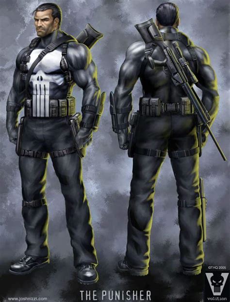 The Punisher Costume Comic