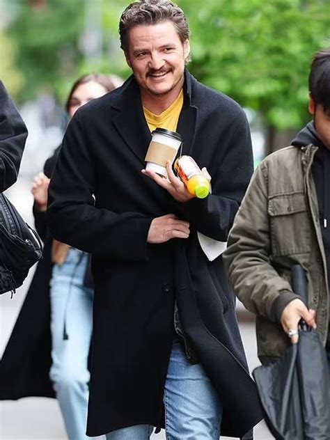 Pedro Pascal Materialists Black Coat New American Jackets