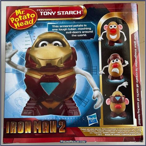 Tony Starch Iron Man 2 Mr Potato Head Marvel Hasbro Action Figure