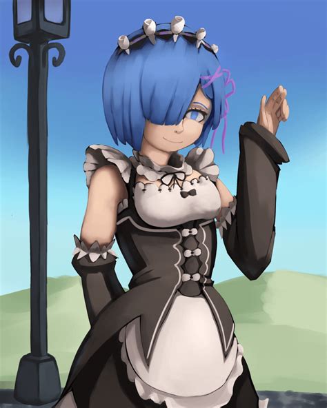 I Made Some Fan Art Of Rem R Rezerorem