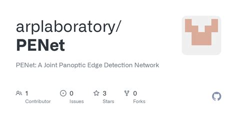 Github Arplaboratory Penet Penet A Joint Panoptic Edge Detection Network