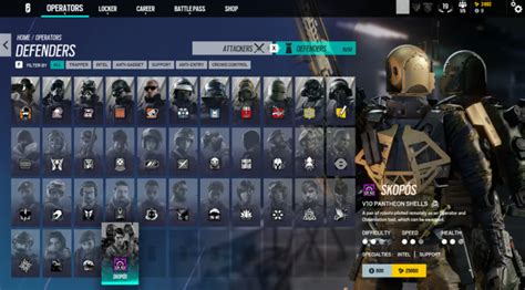 Rainbow Six Siege Full List Of Attackers And Defenders In Year 10 Season