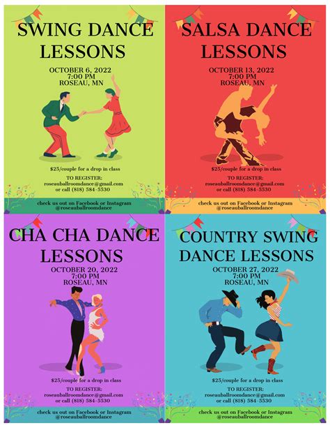 Dancing Lessons Roseau Salsa Swing Cha Cha Country
