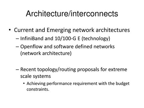ppt extreme scale parallel and distributed systems powerpoint