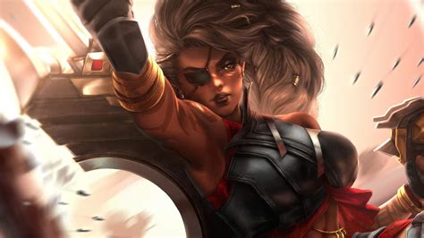 Samira League Of Legends Theme For Windows 10 And 11