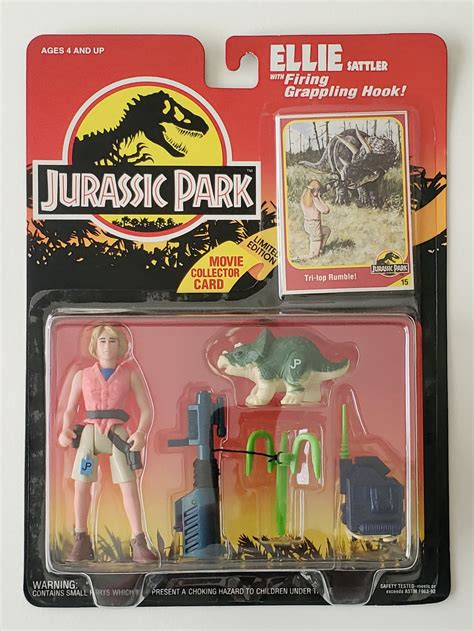 Jurassic Park Series I Ellie Sattler With Firing Grappling Hook