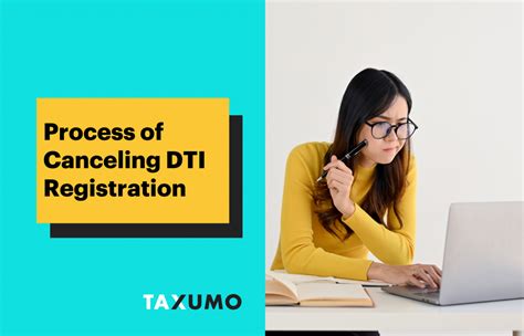 Process Of Canceling Dti Registration Taxumo