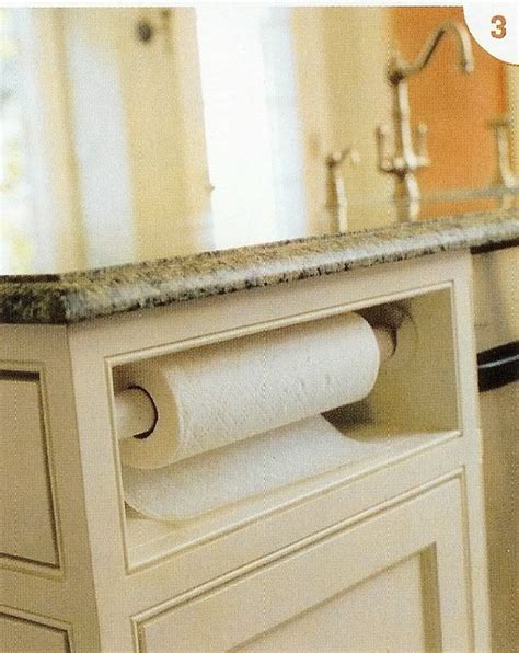 Paper Towel Built In Cabinet At Sarah Nimmo Blog