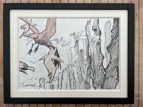 Loisel Régis 1 Original Preliminary Drawing Peter Pan Projet D