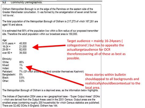 Ocr Audience Evaluation Ppt