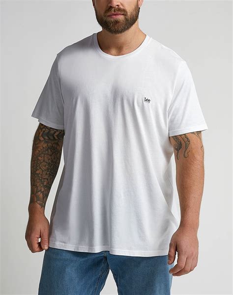 Herren T Shirt Lee Ss Patch Logo Tee White 17 99 € Sneaker Peeker Größte Rabatte Schuhe