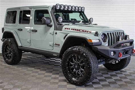 Pre Owned 2023 Jeep Wrangler Jl Unlimited Rubicon Hard Top Earl Gray