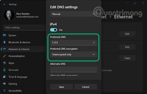hur du aktiverar dns över för alla appar i windows 11