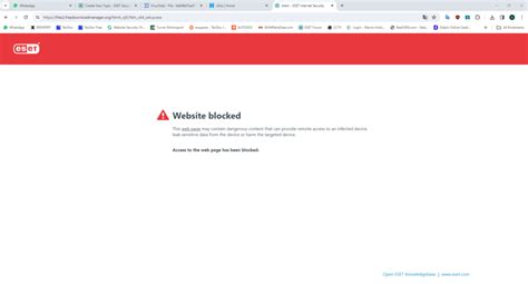 Eset Blocked Free Download Manager Malware Finding And Cleaning Eset Security Forum