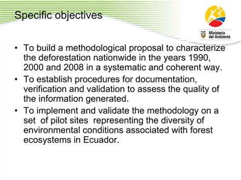 Methodology For Generation Of The Deforestation Baseline In Mainland