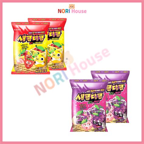 Crown Saecom Dalcom Sour And Sweet Jelly Bulk Pack Nori House Free T