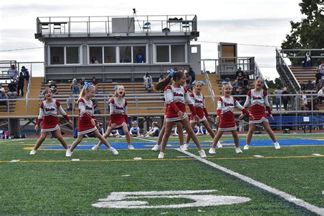 Wolverines Football Cheerleading Safety Leadership Responsibility And Fun Wolverines