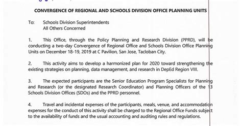 Ro8rms2019884 Convergence Of Regional And Schools Division Office