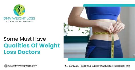 Some Must Have Qualities Of Weight Loss Doctors Dmv Weight Loss