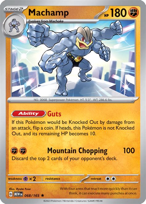 Machamp Pokémon Detail