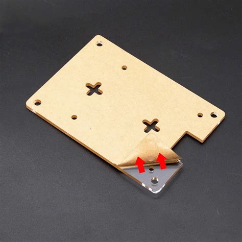Hi Q Acrylic Transparent Case Box For Raspberry Pi Enclosure NO Raspberry Pi BOARD Raspberry