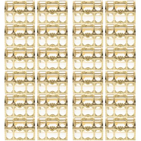 24 Pcs Treasure Chest Candy Box Wedding Candy Packaging Box Party