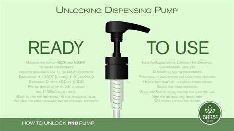 How To Open Unlock A Dispensing Pump Wacoca Life