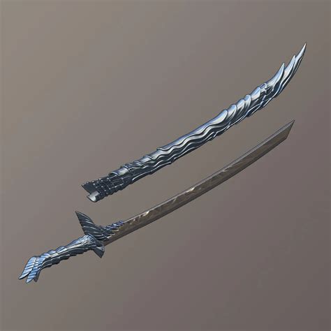 Other Stl Download Vergil Devil Sword Devil May Cry 5 Dmc5by Bruneng