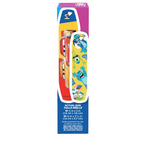 Adhesive Bandages Featuring Disney Pixar Characters Assorted Sizes 20