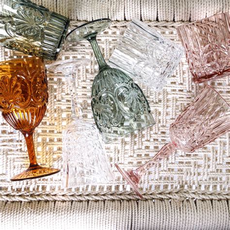 Acrylic Glassware Jumbled