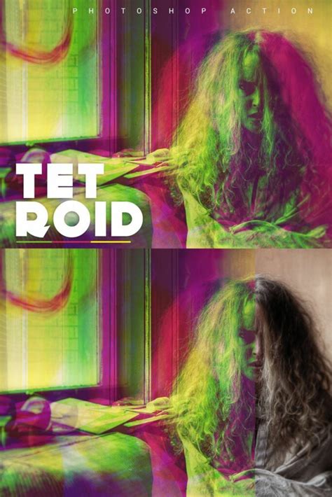 Tetroid Photoshop Action Masterbundles