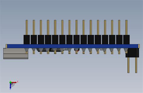 Arduino Nano开发板单片机完整模型 SOLIDWORKS 模型图纸下载 懒石网
