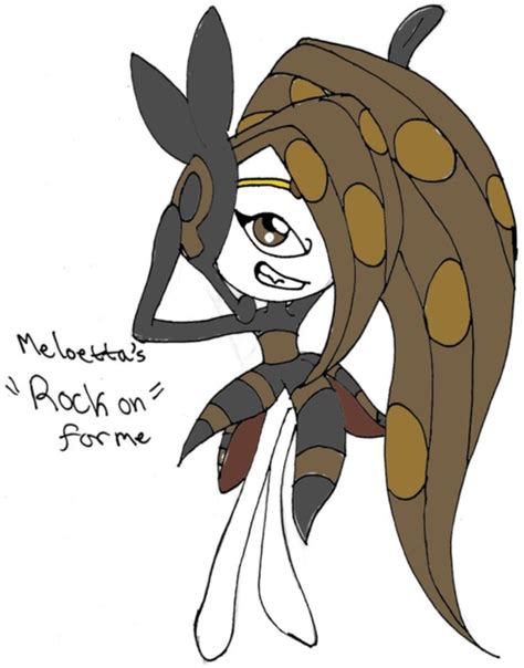 Meloetta Rock On Form Melloetta Forms Pokemon My Pokemon Deviantart