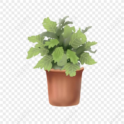 Gray Flower Pot Stereo Potted Plant Texture Plant Decorations Flower