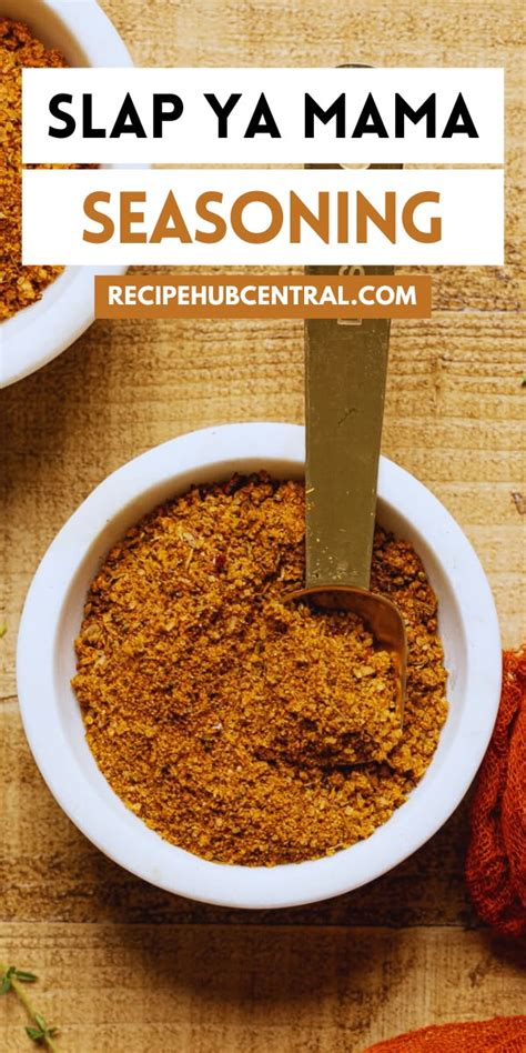 Slap Ya Mama Seasoning Recipe Recipe Hub Central Recipe Seasoning